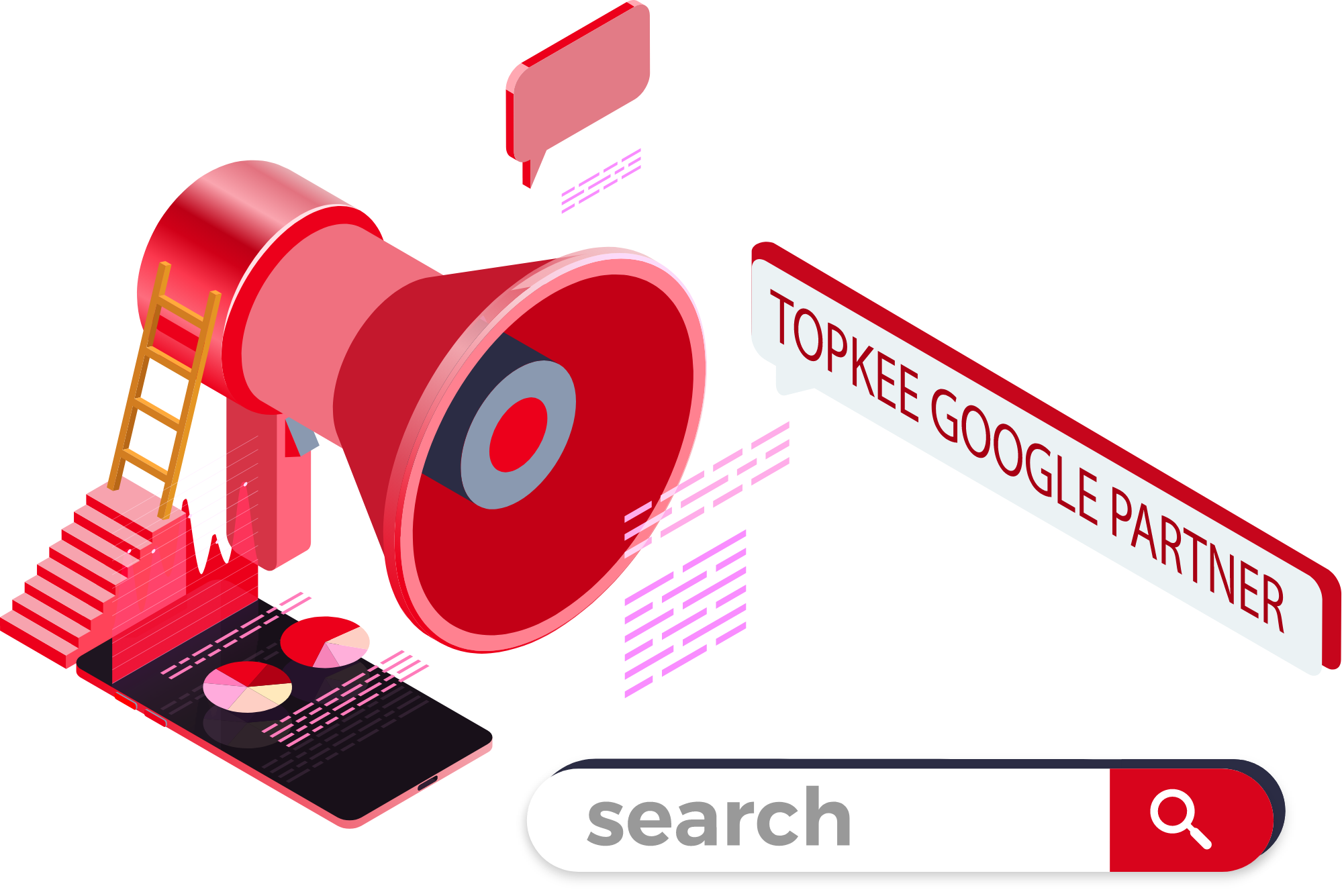 SEM搜索引擎推廣|Topkee Media